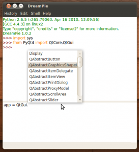 DreamPie: La shell python che hai sempre sognato - Appunti Digitali